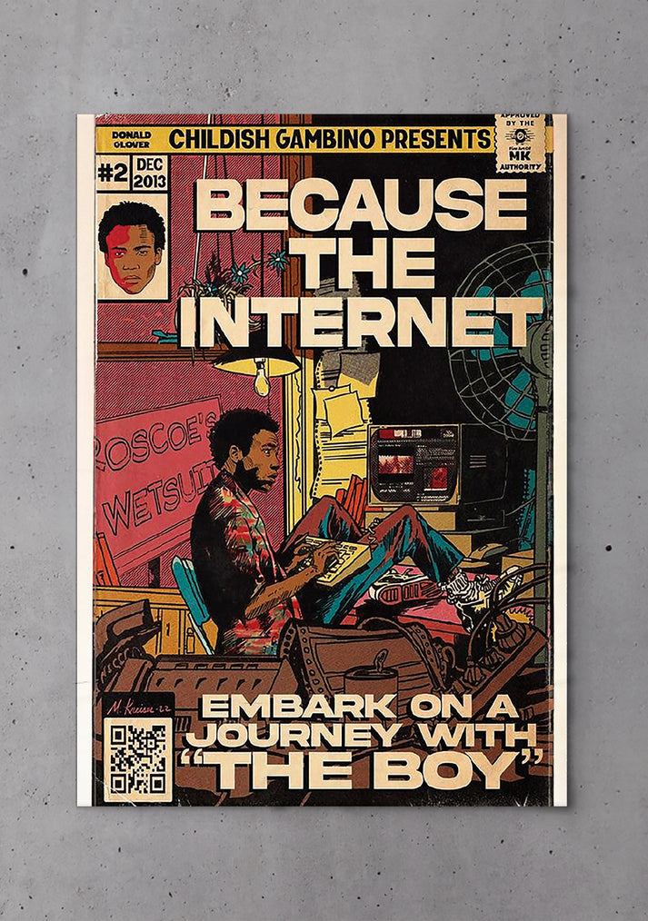 Childish Gambino (Because The Internet) – the Poster Place