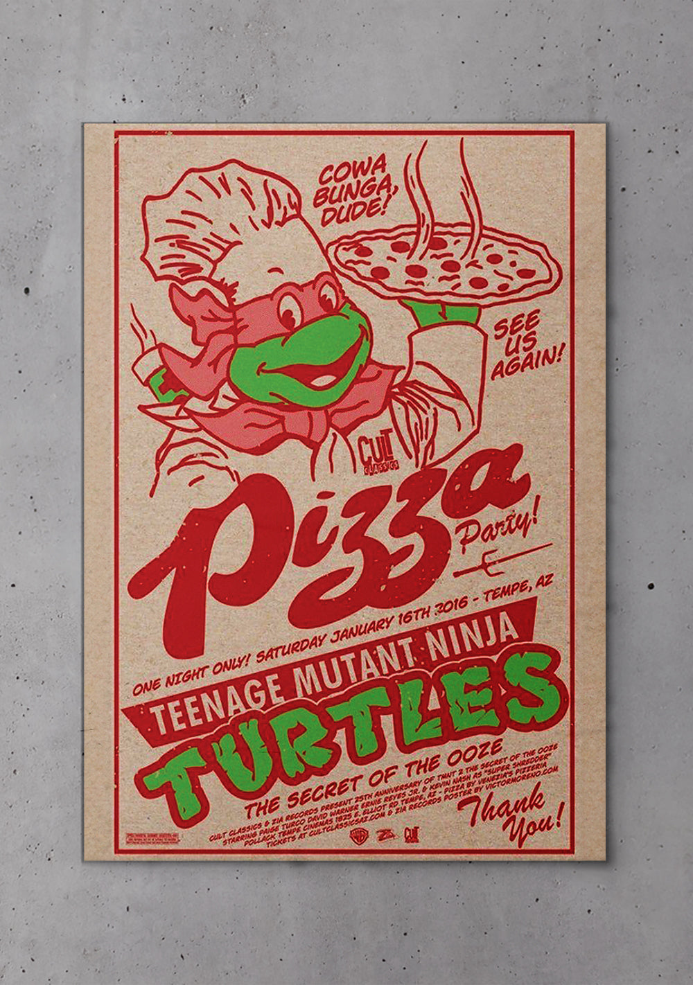 Pizza Turtles – the Poster Place